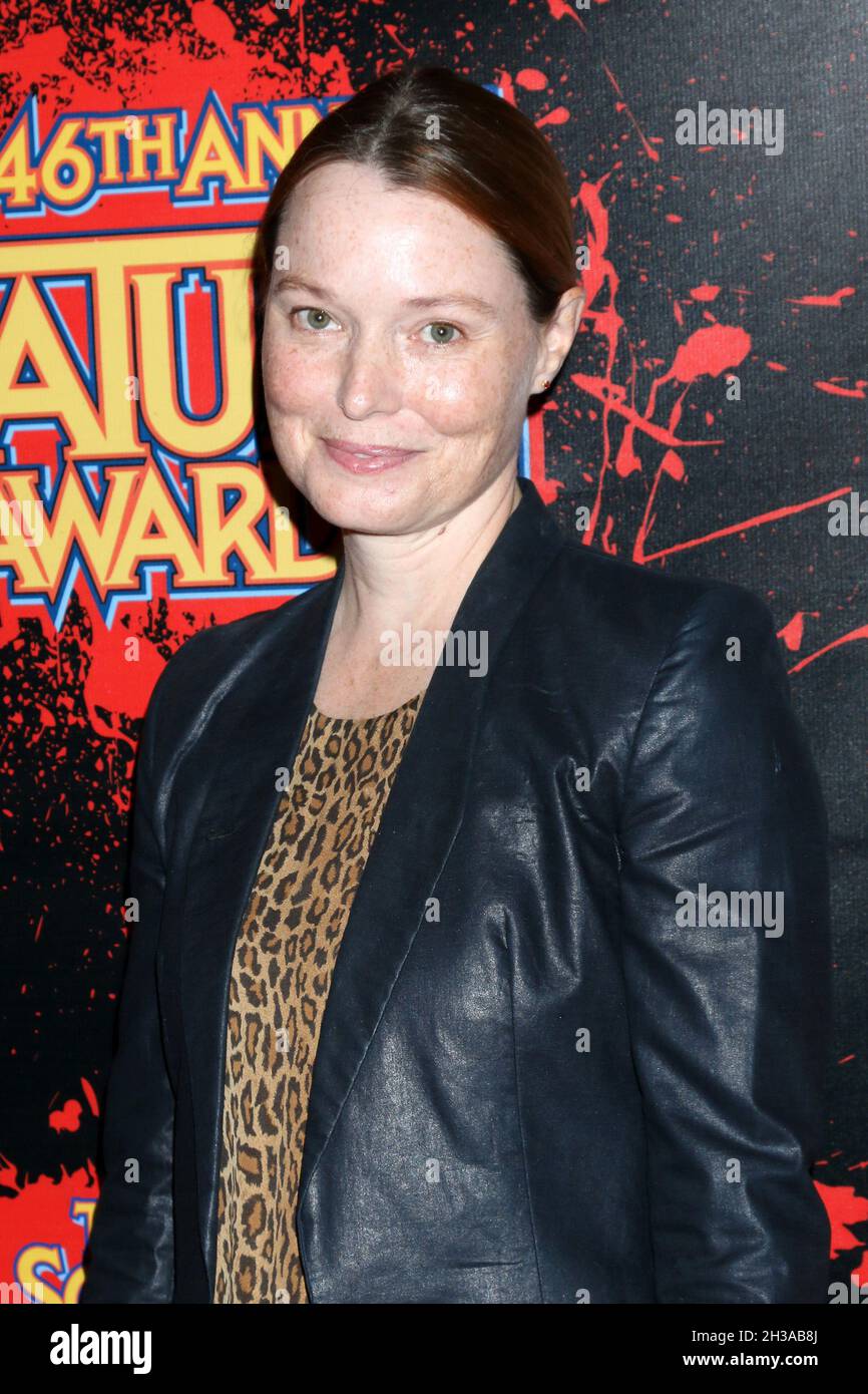 LOS ANGELES - OCT 26: Samantha Sloyan at the 46th Annual Saturn Awards ...