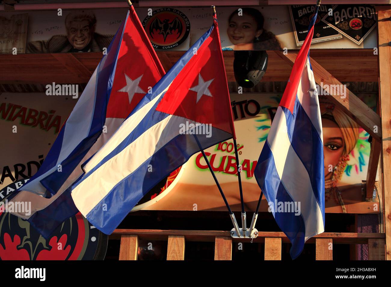 CUBA, CUBAN NATIONAL FLAG Stock Photo - Alamy