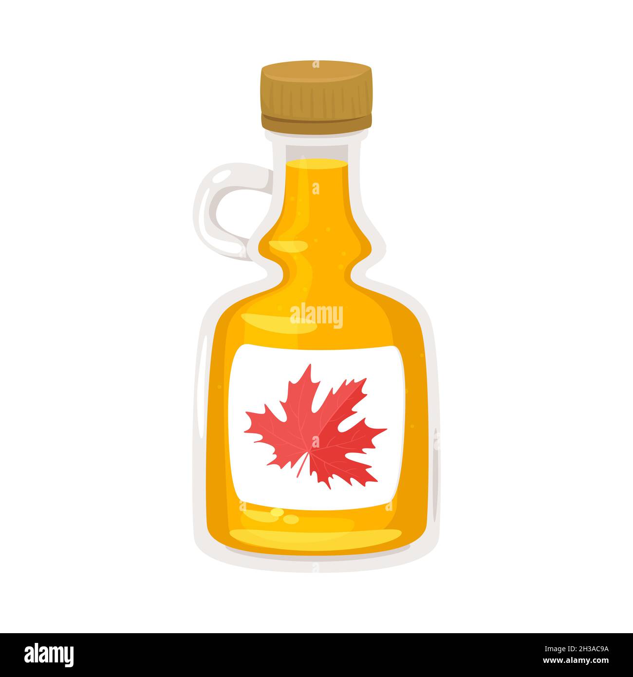 Cartoon Maple Syrup