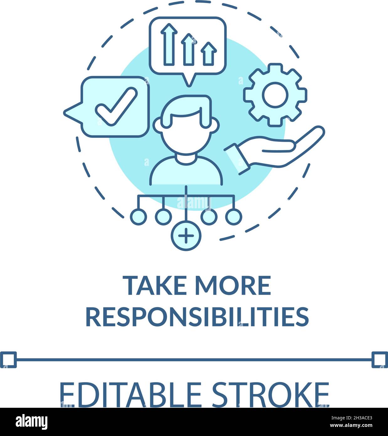 Take responsibility Stock Vector Images - Alamy