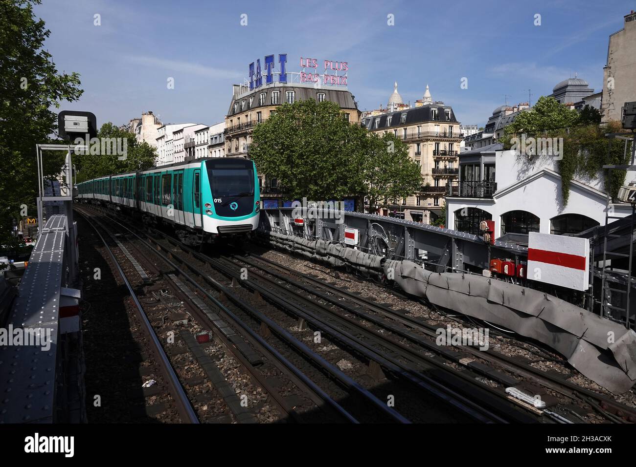 France, Paris, Underground Stock Photo - Alamy