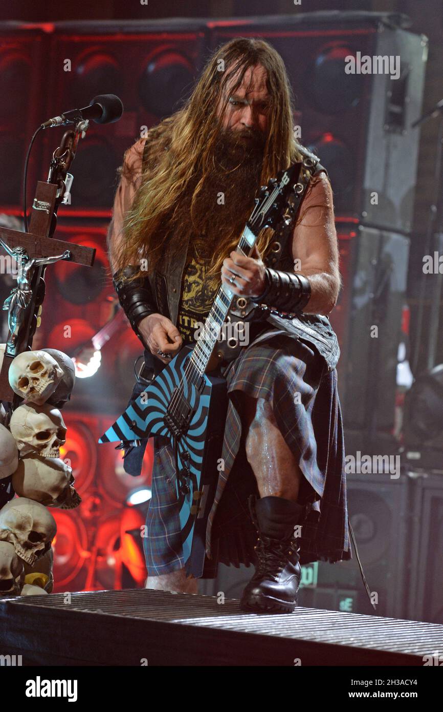 Fort Lauderdale FL, USA. 26th Oct, 2021. Zakk Wylde of Black Label ...