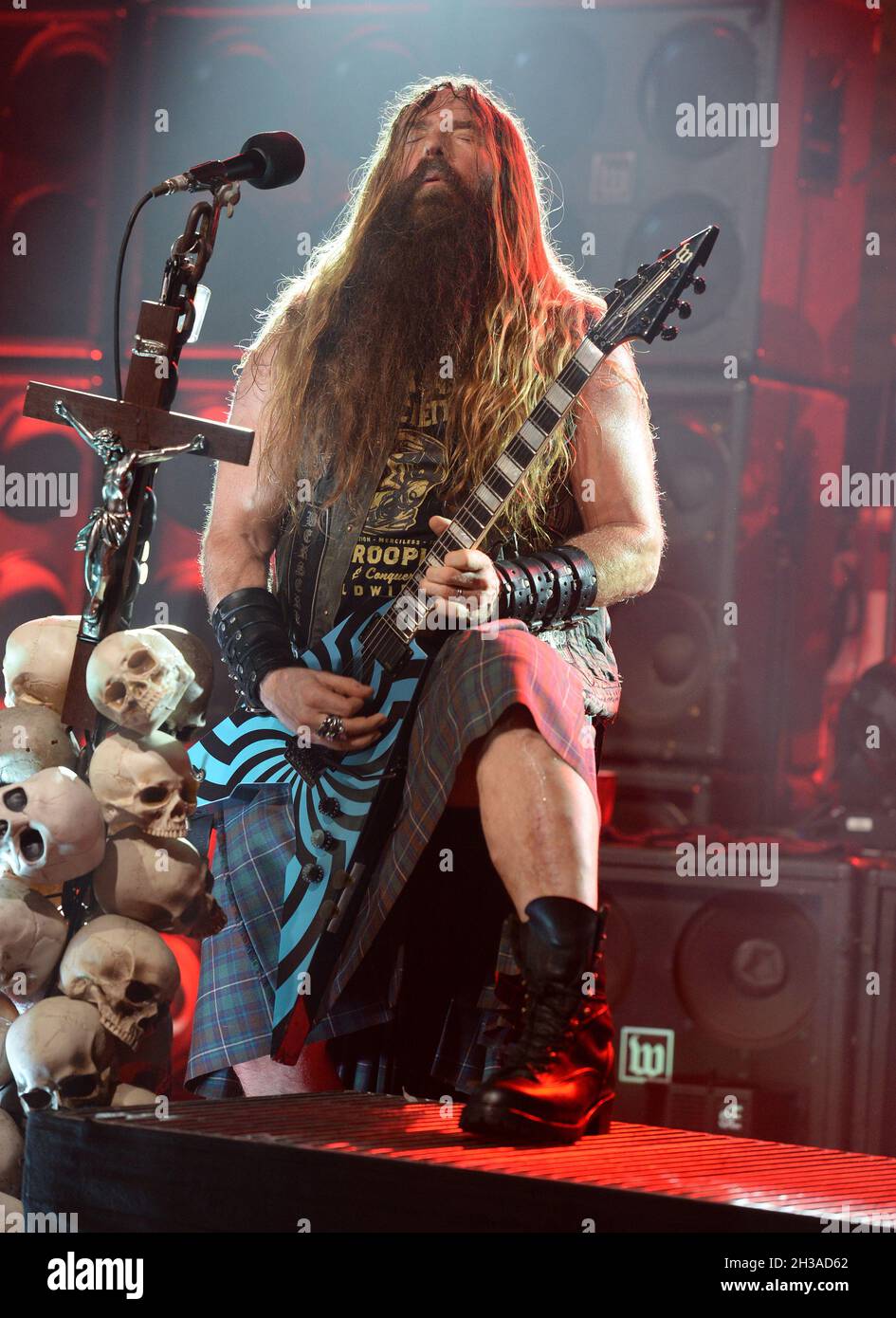 Fort Lauderdale FL, USA. 26th Oct, 2021. Zakk Wylde of Black Label ...