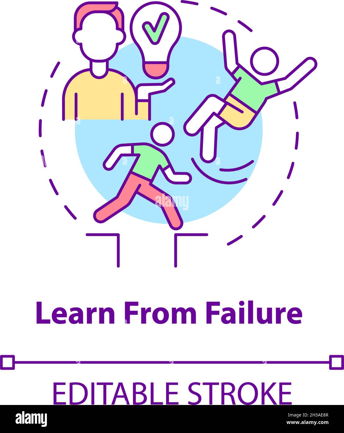 Learn from failure concept icon Stock Vector Image & Art - Alamy Learn from failure concept icon Stock Vector Image & Art - Alamy