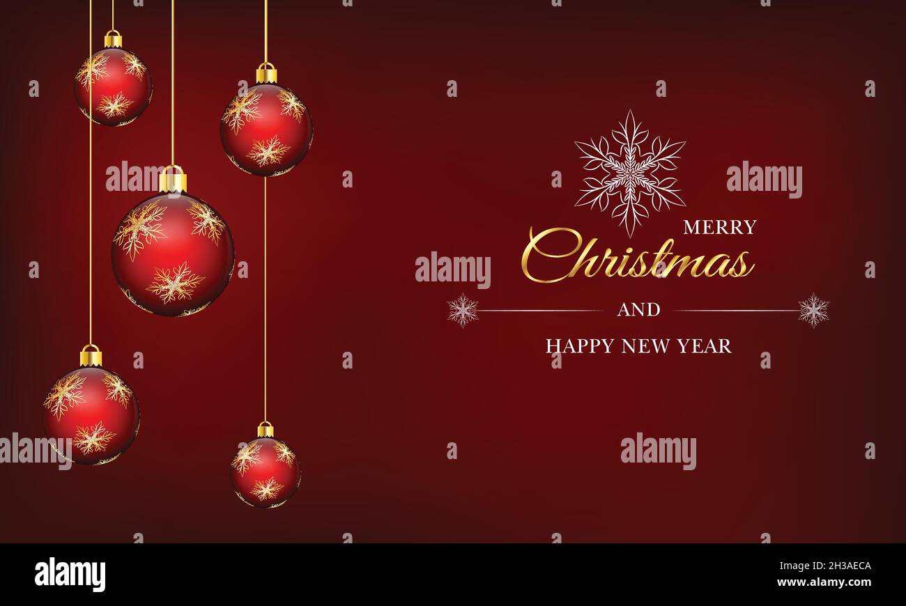 Christmas gold bauble decoration Stock Vector Images - Alamy