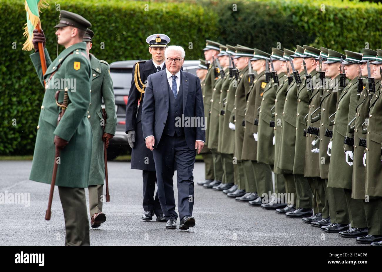 Dublin, Ireland. 27th Oct, 2021. Federal President Frank-Walter ...