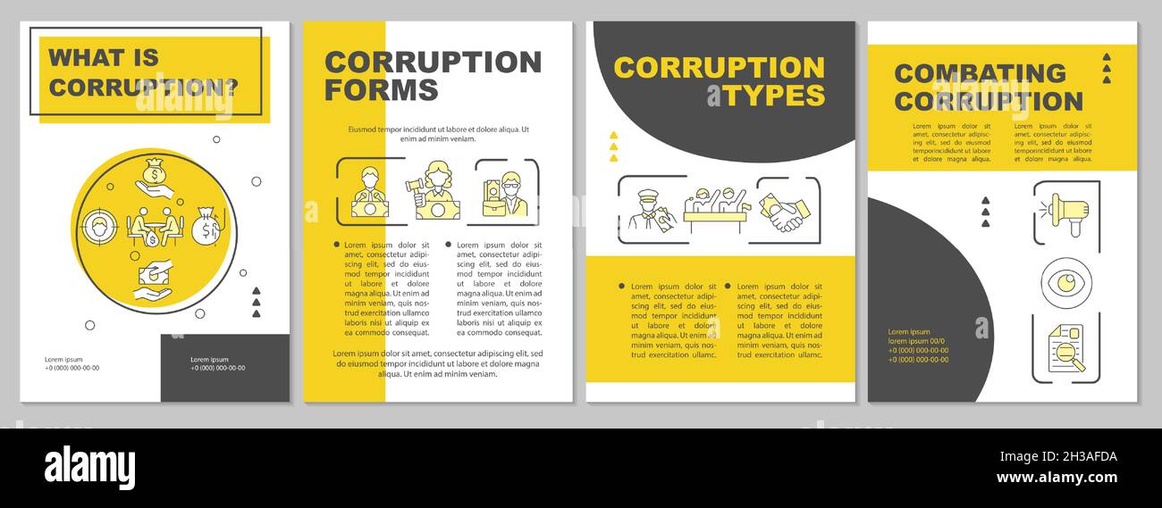 Corruption report Stock Vector Images - Alamy