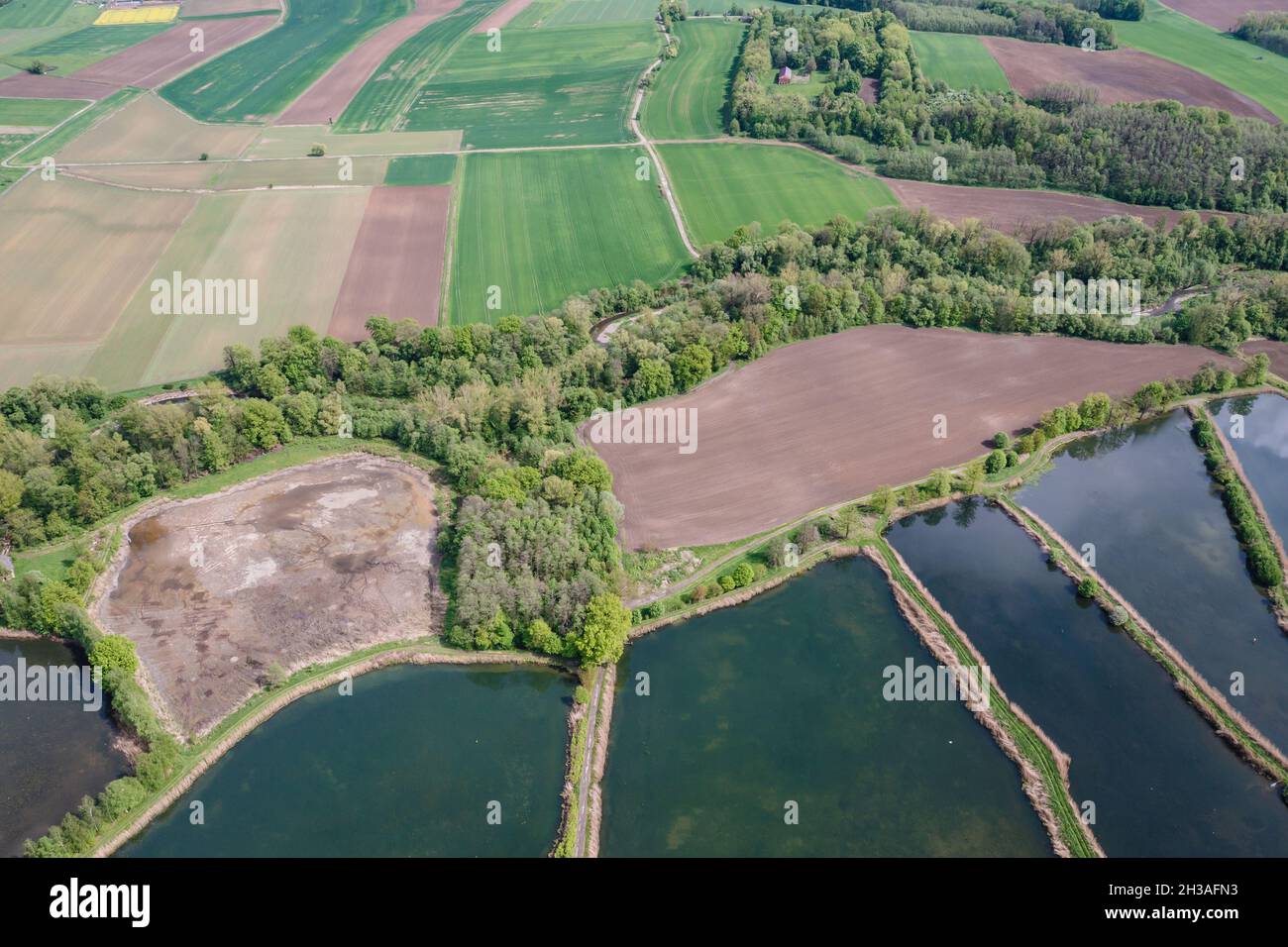 Fish farming fields hi-res stock photography and images - Alamy
