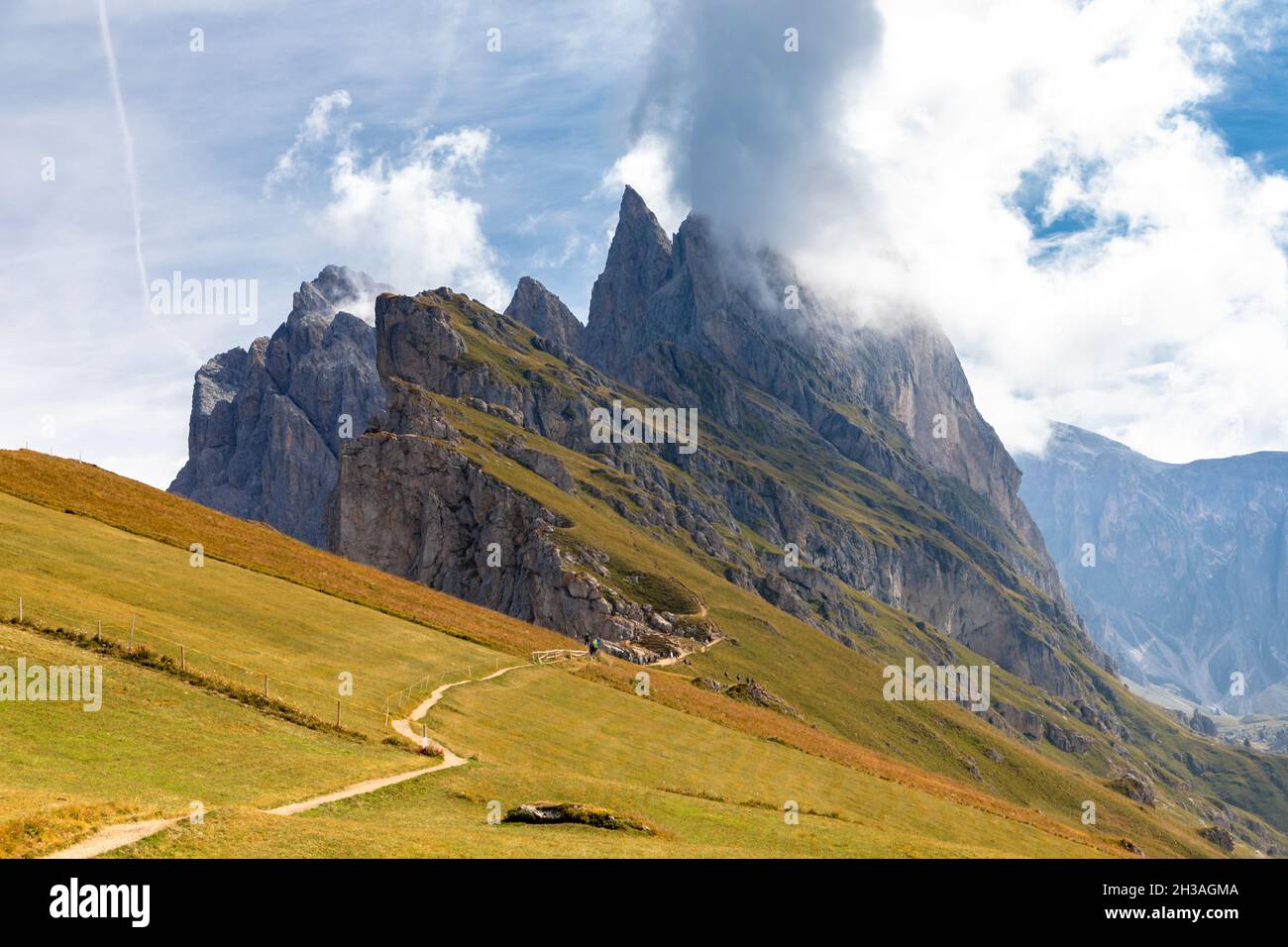 Seceda mountain hi-res stock photography and images - Alamy