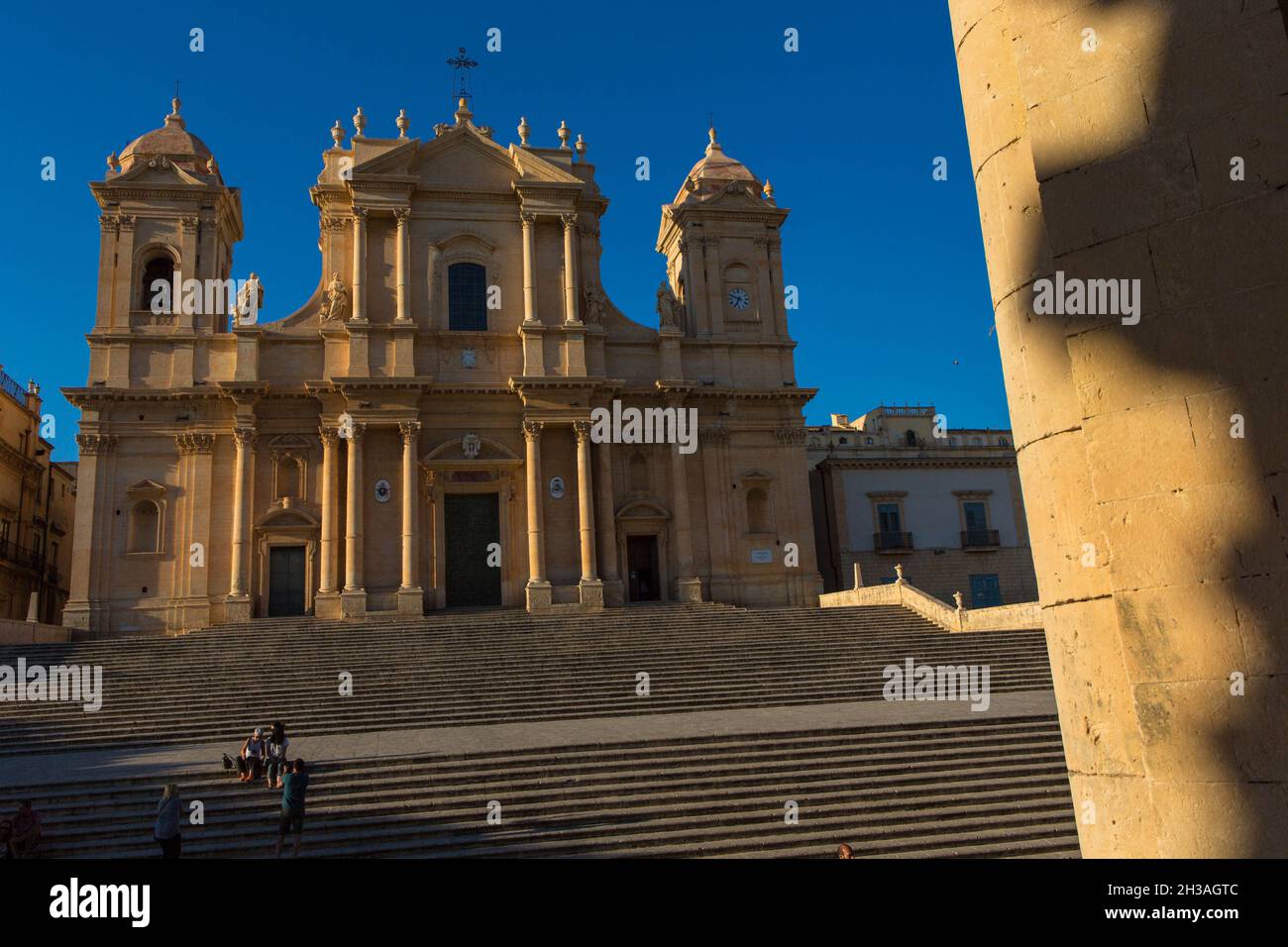 ITALY. SICILY. NOTO VILLAGE (UNESCO WORLD HERITAGE) SAN NICOLO ...