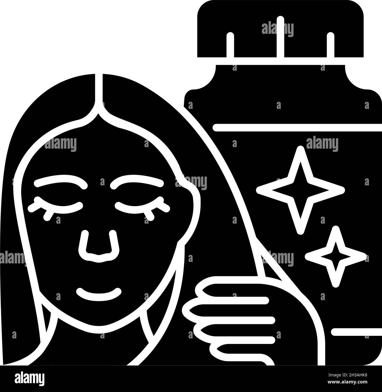 Hair food Black and White Stock Photos & Images - Alamy