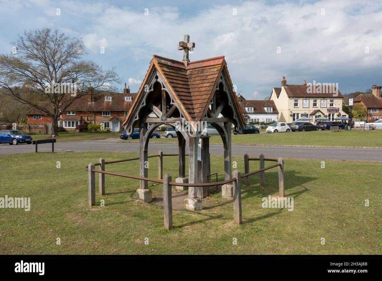 Brockham memorial pump hi-res stock photography and images - Alamy