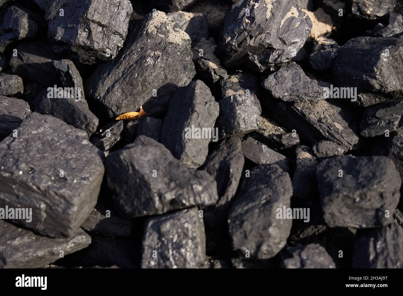 Natural hard coal texture for background - Coal industry Stock Photo ...