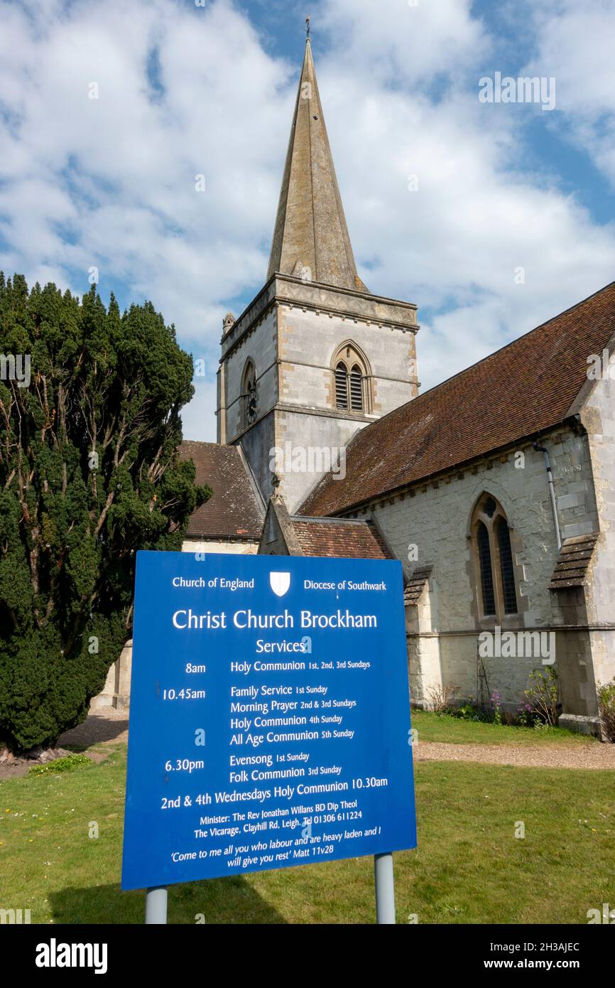 Brockham surrey hi-res stock photography and images - Alamy