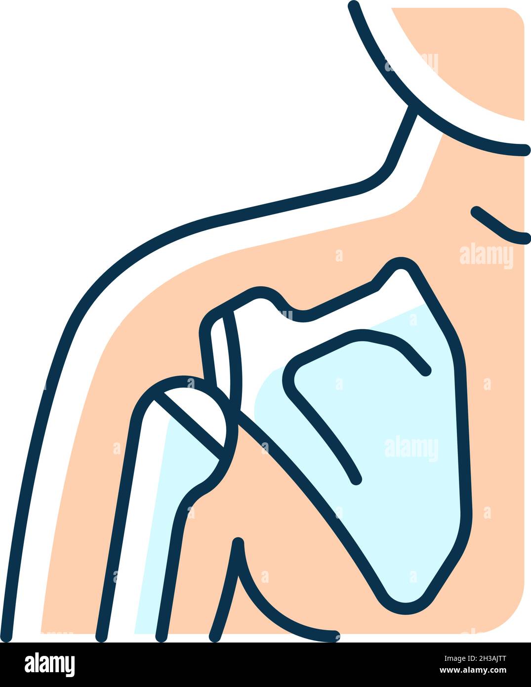 Joint dislocation RGB color icon Stock Vector Image & Art - Alamy