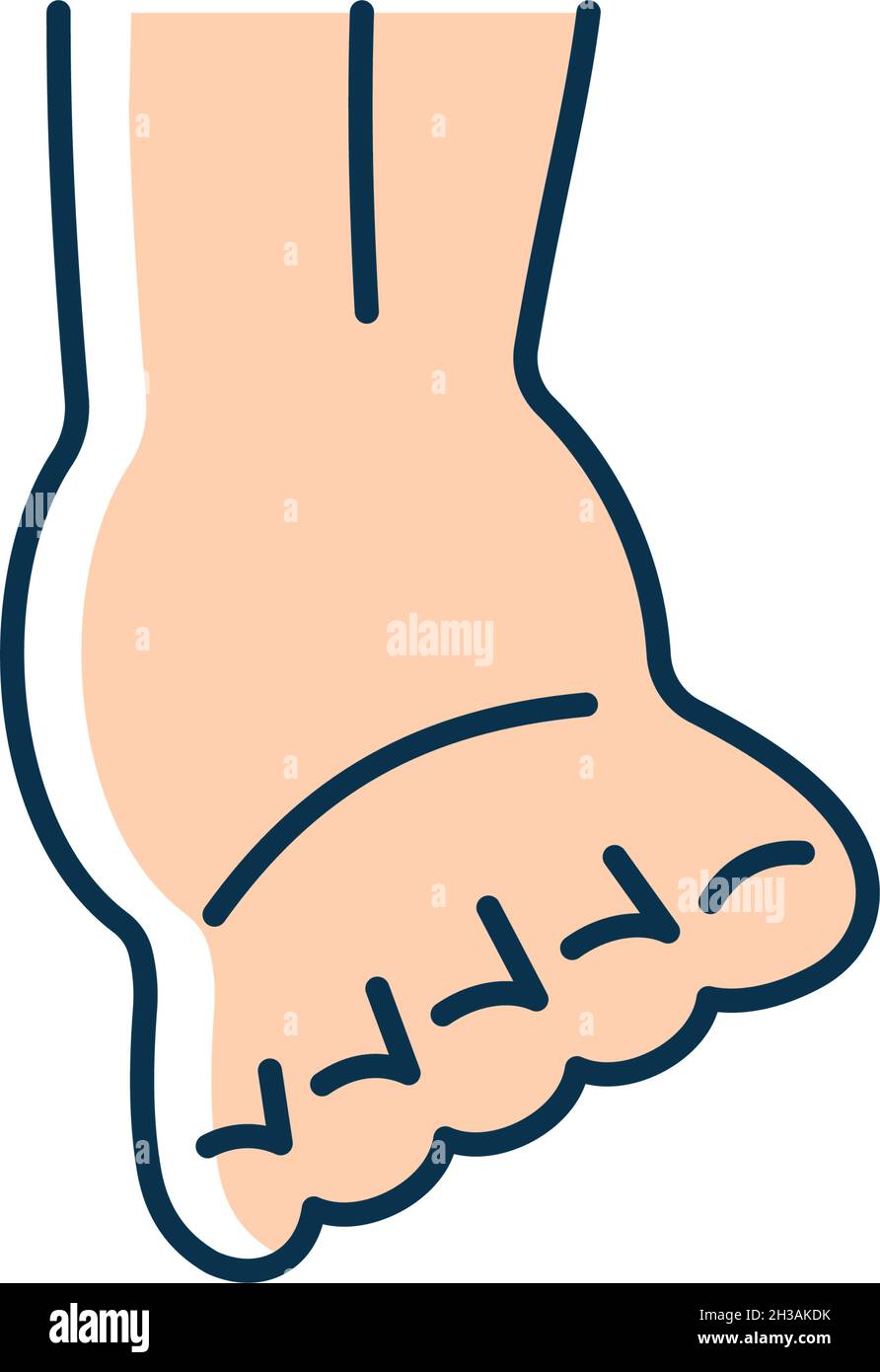 Bruise color line icon Stock Vector Images - Alamy