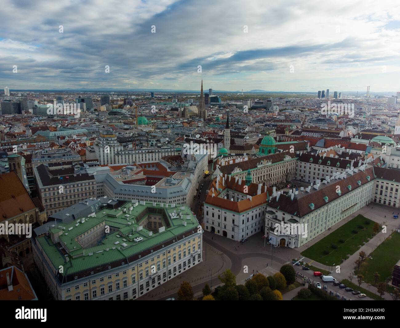 Wien view over hi-res stock photography and images - Alamy