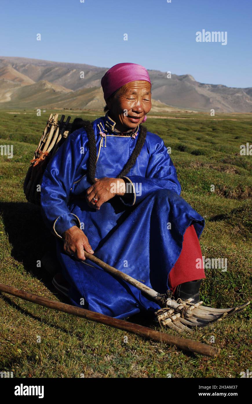 MONGOLIA. NOMAD PEOPLE Stock Photo - Alamy
