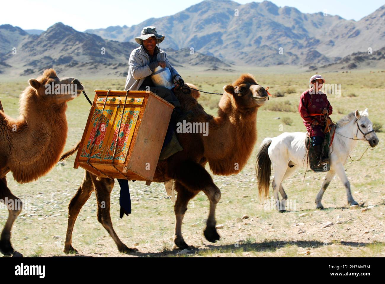 MONGOLIA. NOMAD PEOPLE Stock Photo - Alamy