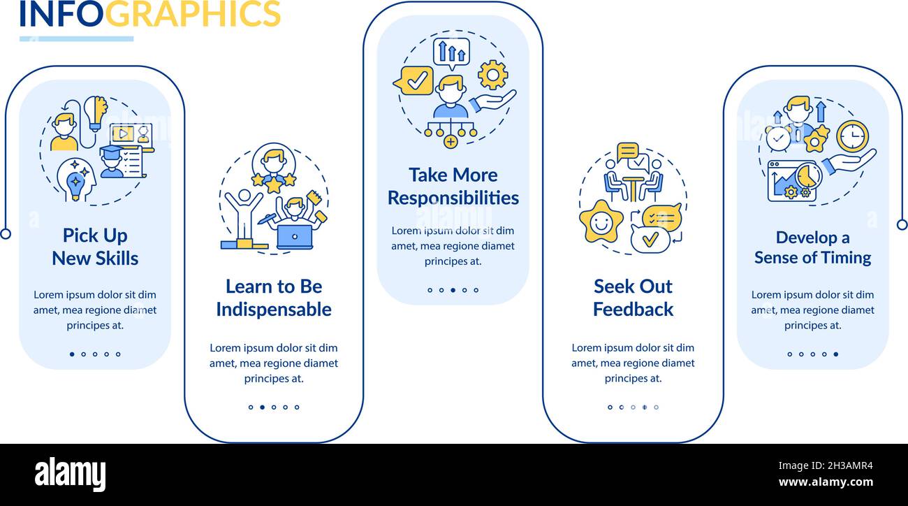 Career steps vector infographic template Stock Vector Image & Art - Alamy