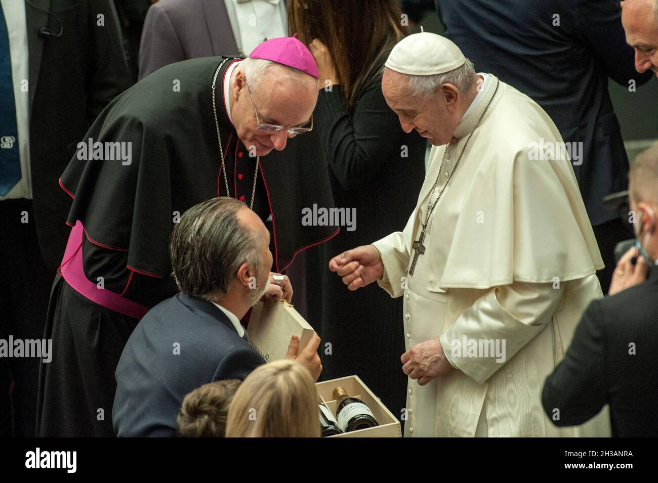 Rome, Italy. 27th Oct, 2021. Italy, Rome, Vatican, 21/10/27. Pope ...