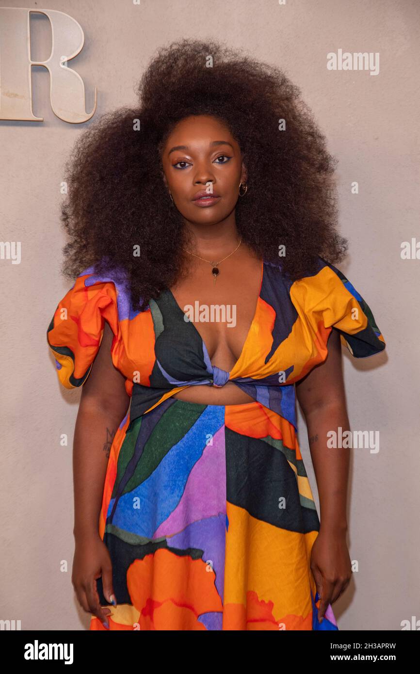 New York, United States. 26th Oct, 2021. Christina Jackson attends the ...