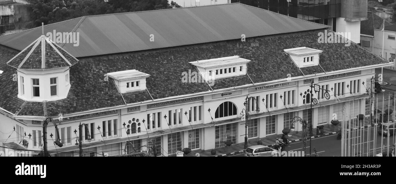 Colonial Building Bandung Stock Photo - Alamy