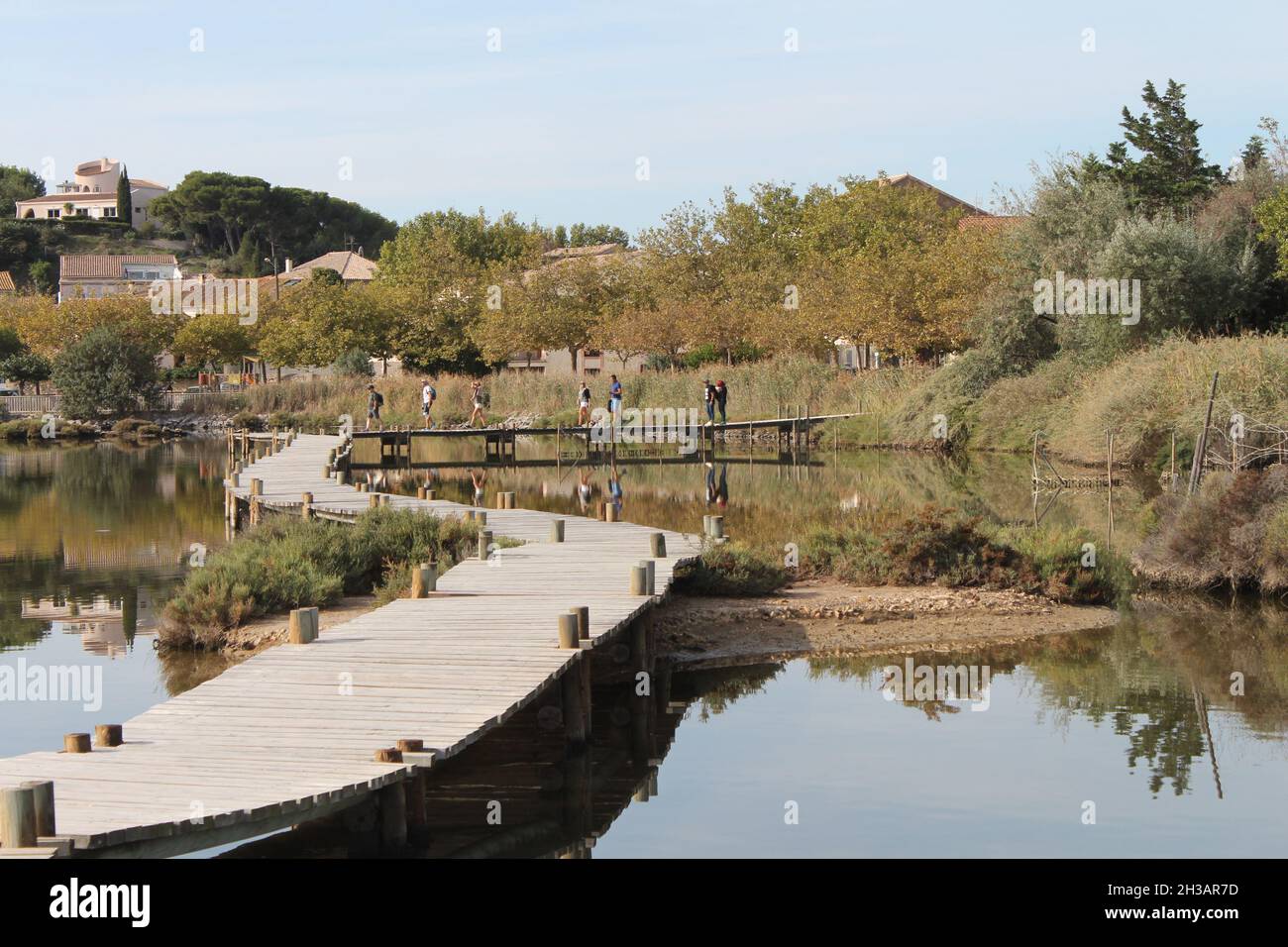 France, les étangs de Peyriac-de-Mer Stock Photo - Alamy