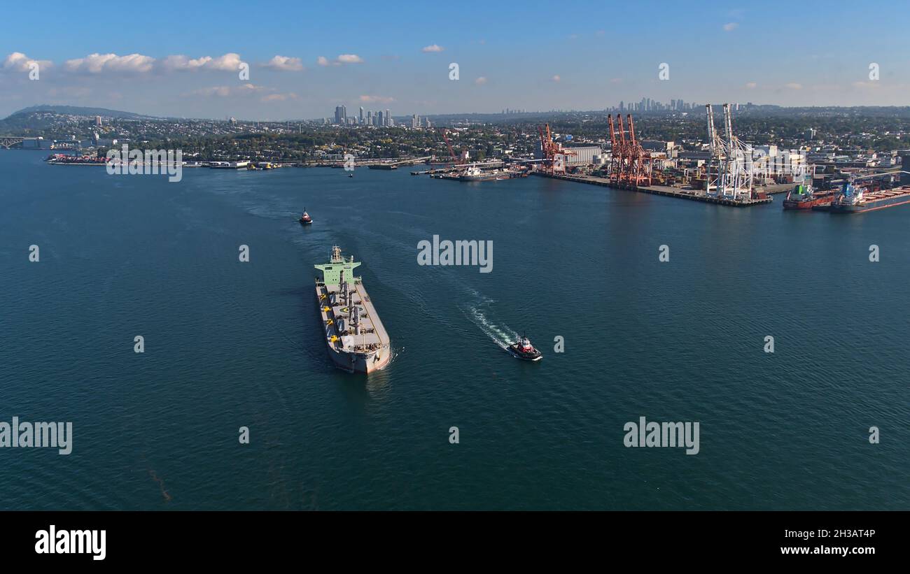 Vancouver aerial hi-res stock photography and images - Alamy