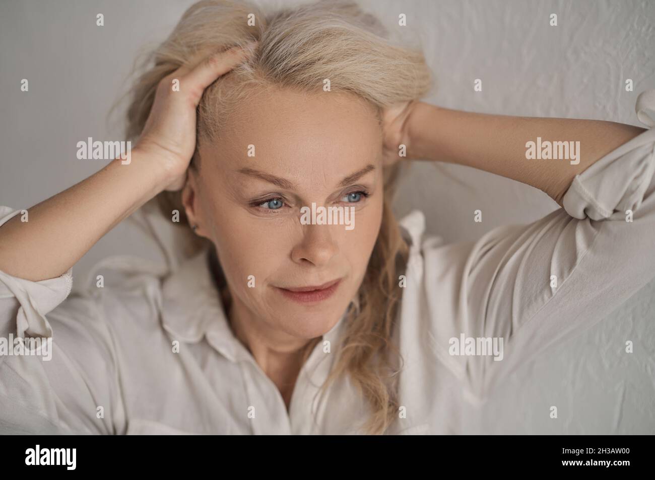Problem lady hi-res stock photography and images - Alamy