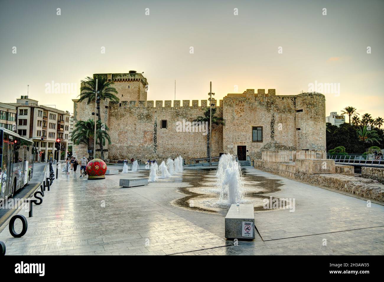 Castle elche spain tower hi-res stock photography and images - Alamy