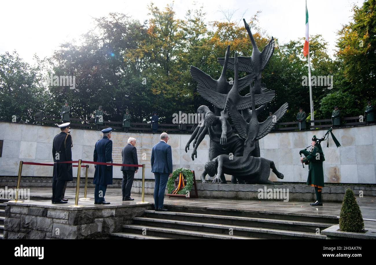 Dublin, Ireland. 27th Oct, 2021. Federal President Frank-Walter ...