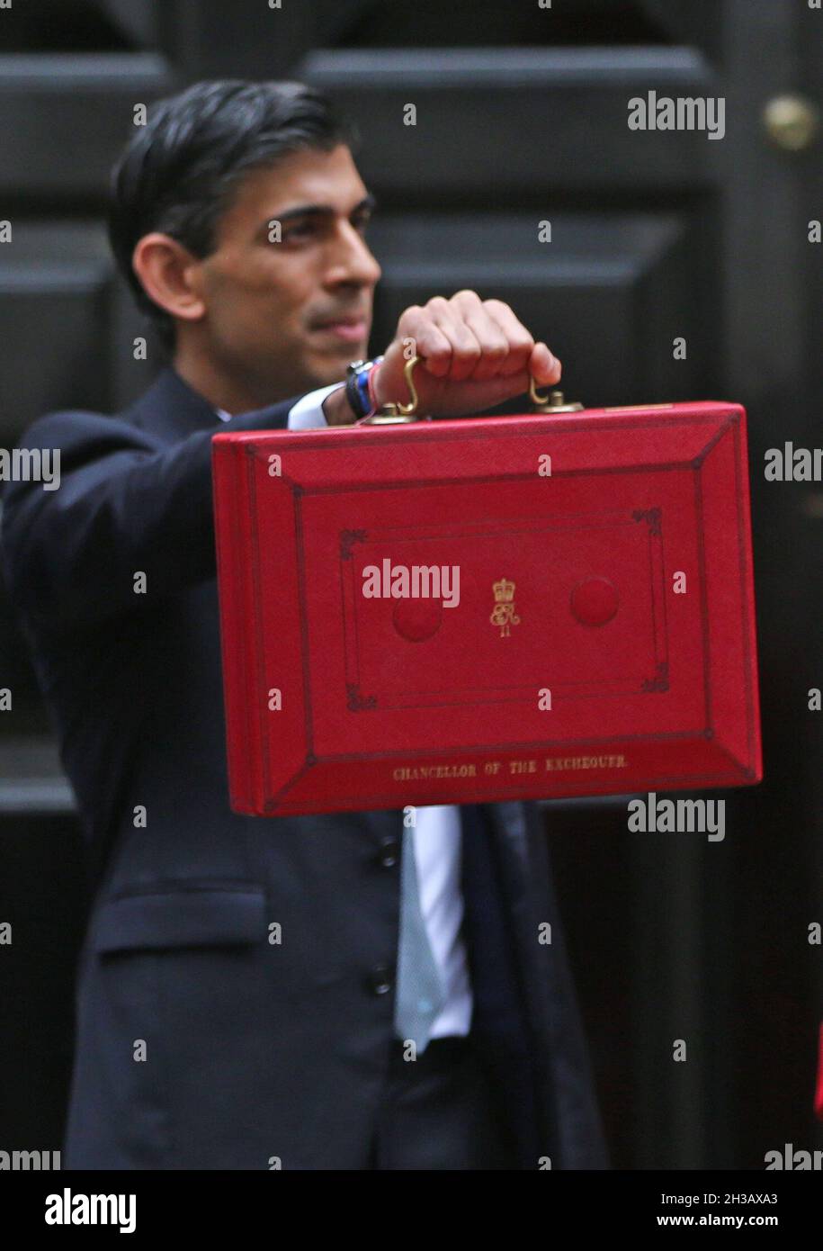 London, England, UK. 27th Oct, 2021. Chancellor of the Exchequer RISHI ...