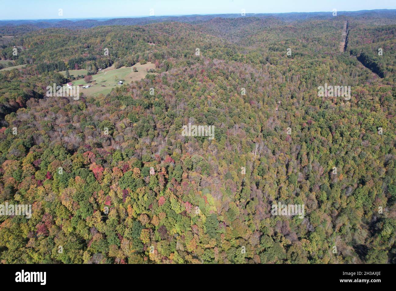 Appalachians aerial hi-res stock photography and images - Alamy