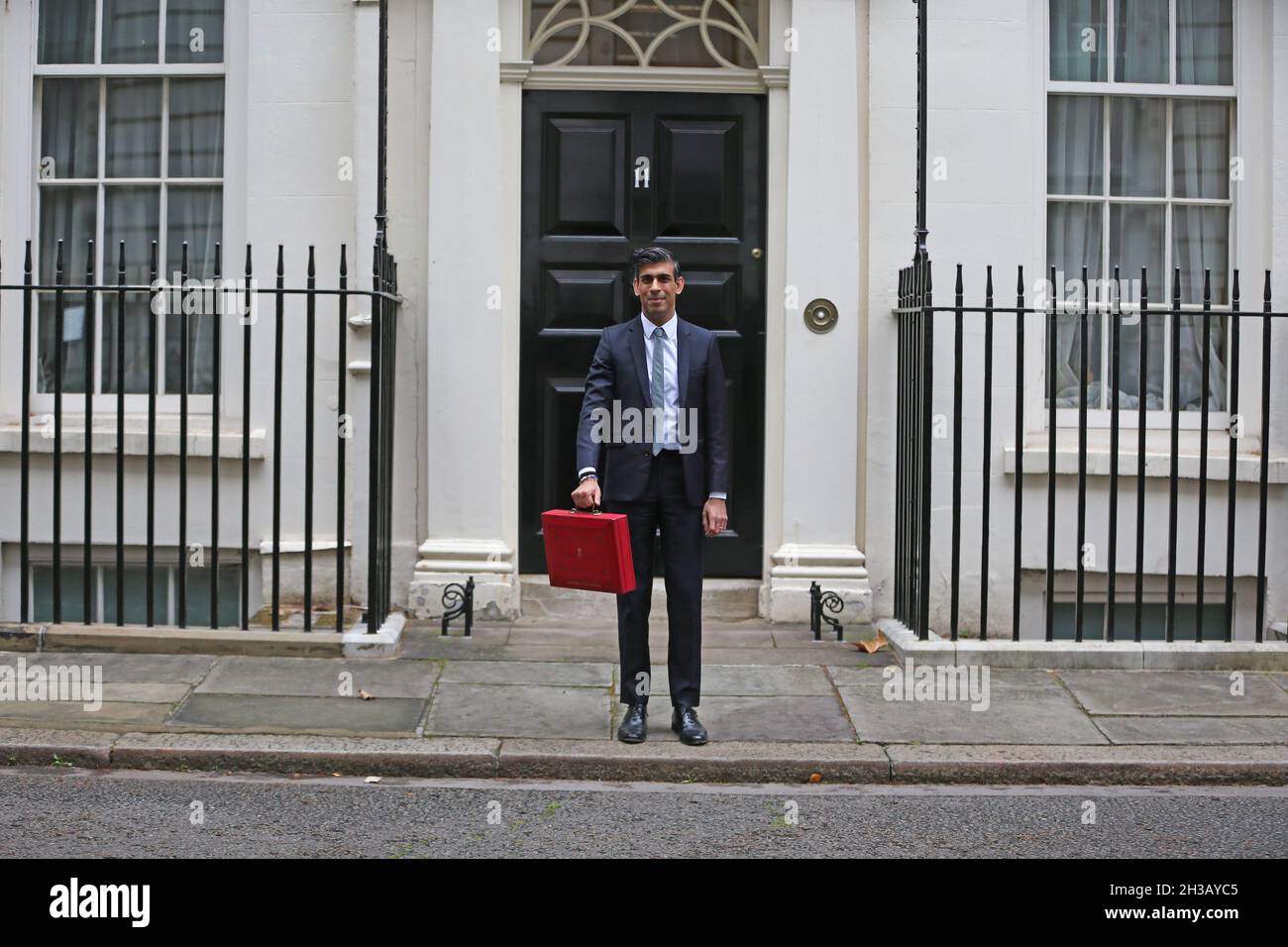 London, England, UK. 27th Oct, 2021. Chancellor of the Exchequer RISHI ...