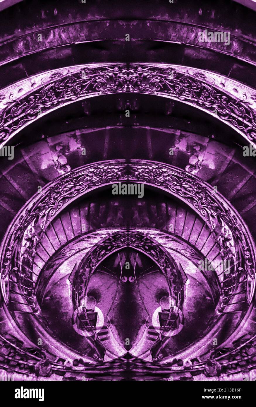 Inverted staircase hi-res stock photography and images - Alamy