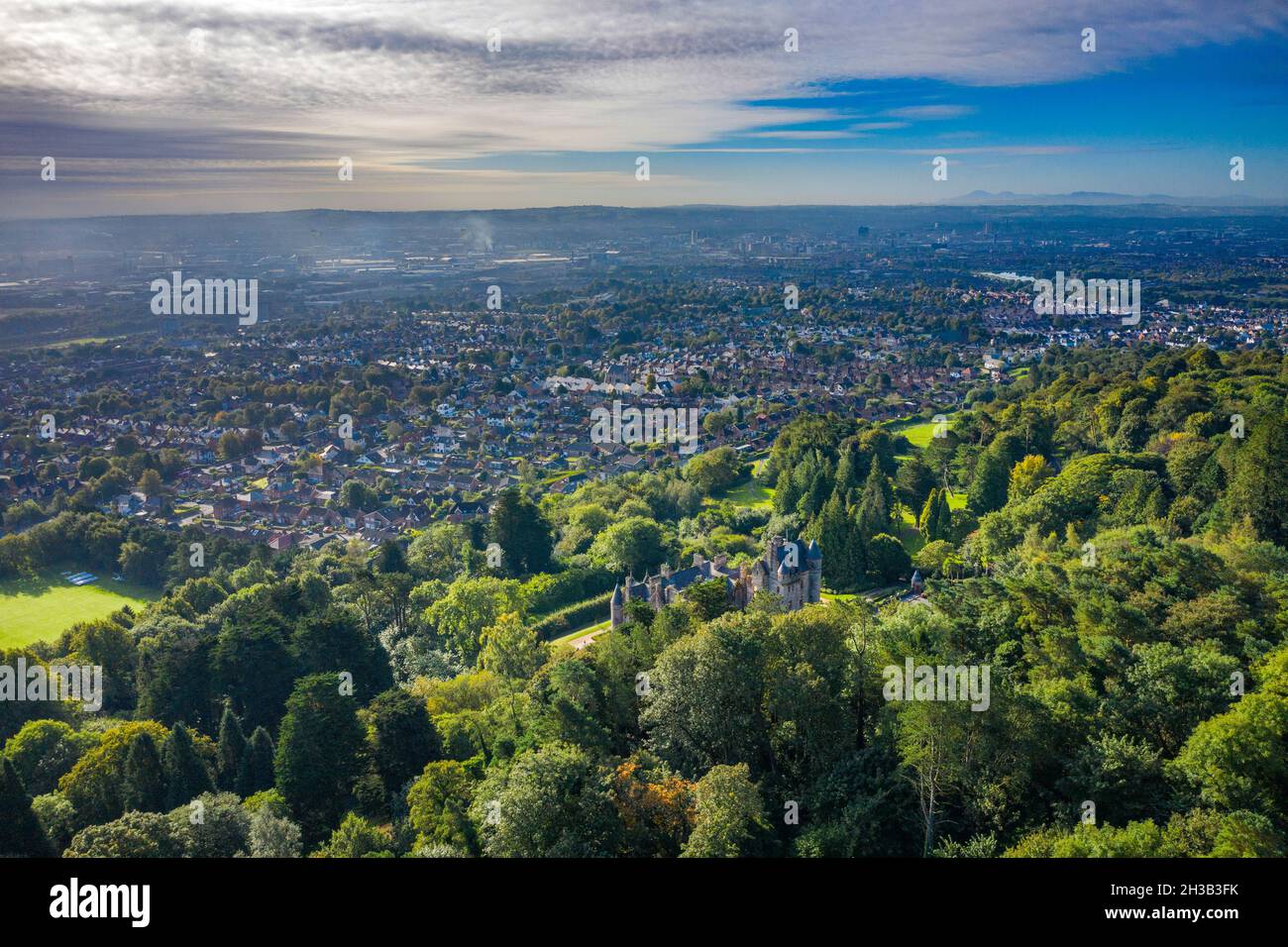 Belfast castle aerial hi-res stock photography and images - Alamy