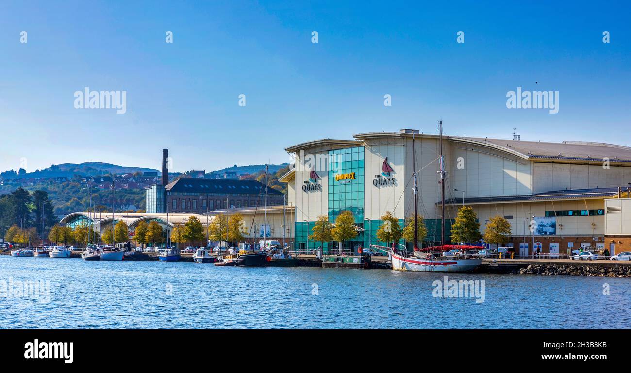 The Quays shopping centre, Newry City, County Down, Northern Ireland ...