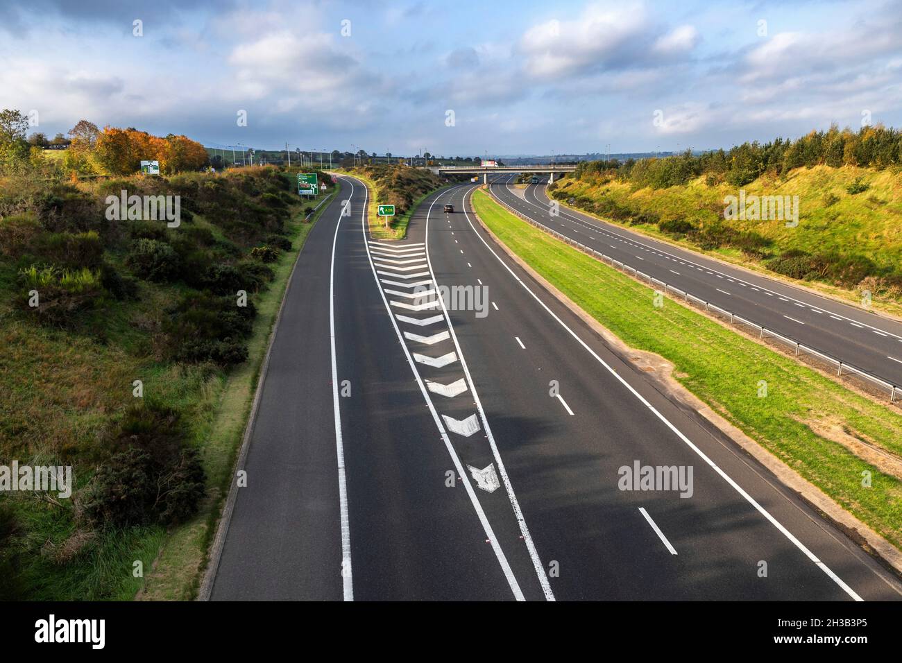 M1 motorway northern ireland hi-res stock photography and images - Alamy