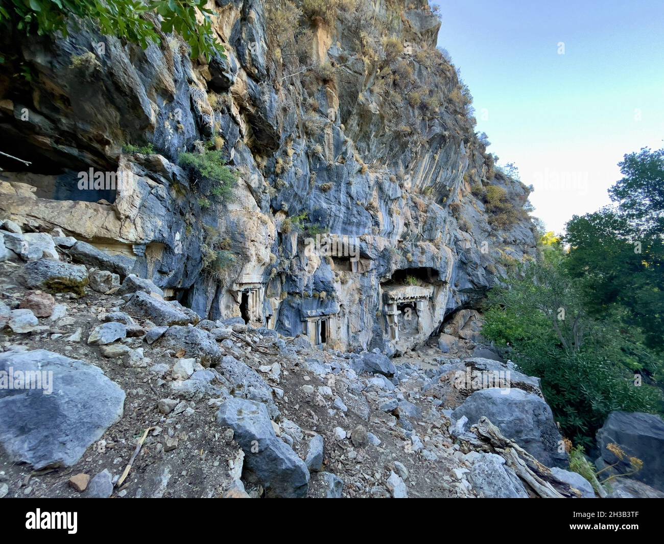 Pinara ancient city hi-res stock photography and images - Alamy