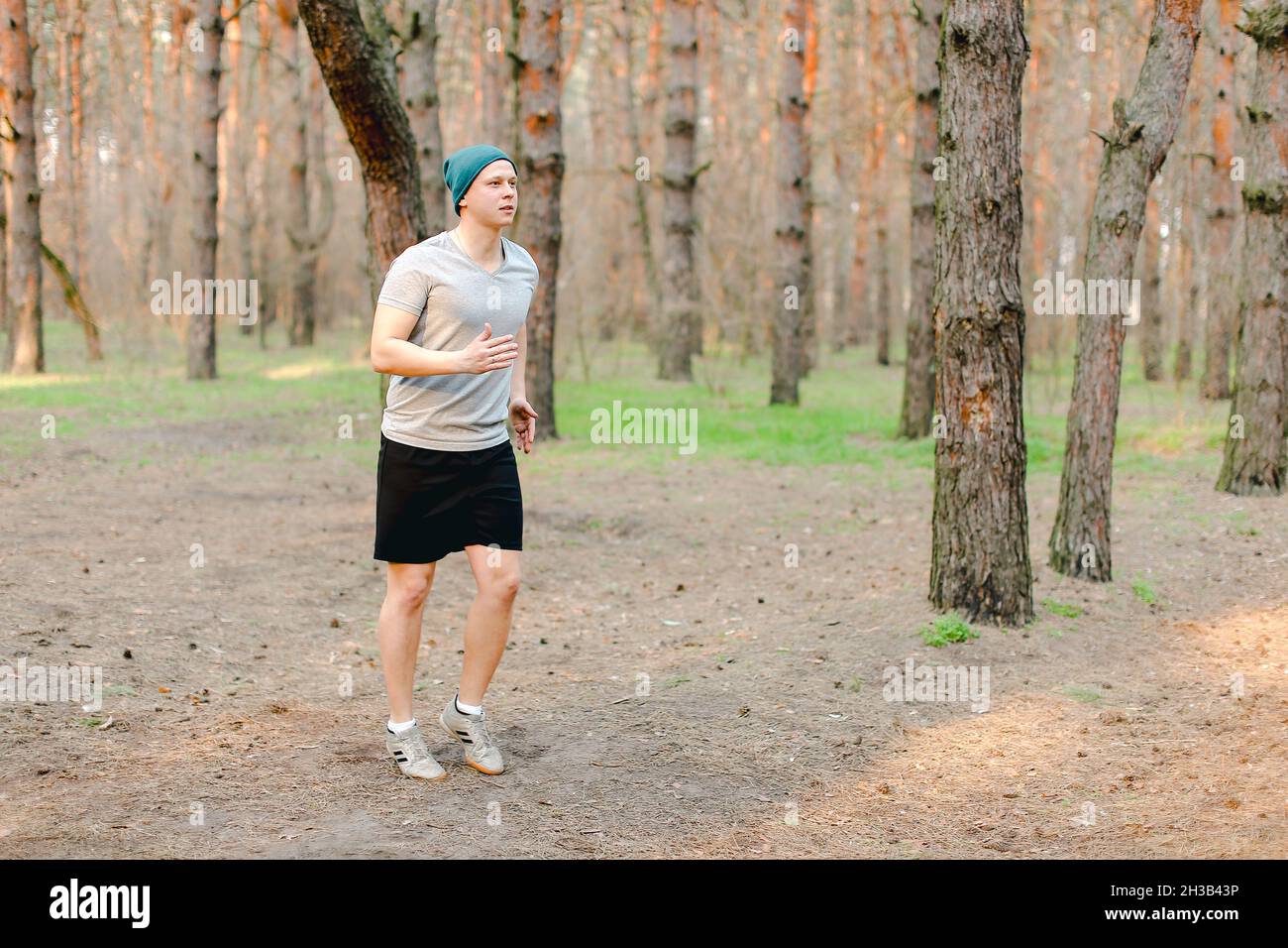 Middle eastern man running hi-res stock photography and images - Alamy