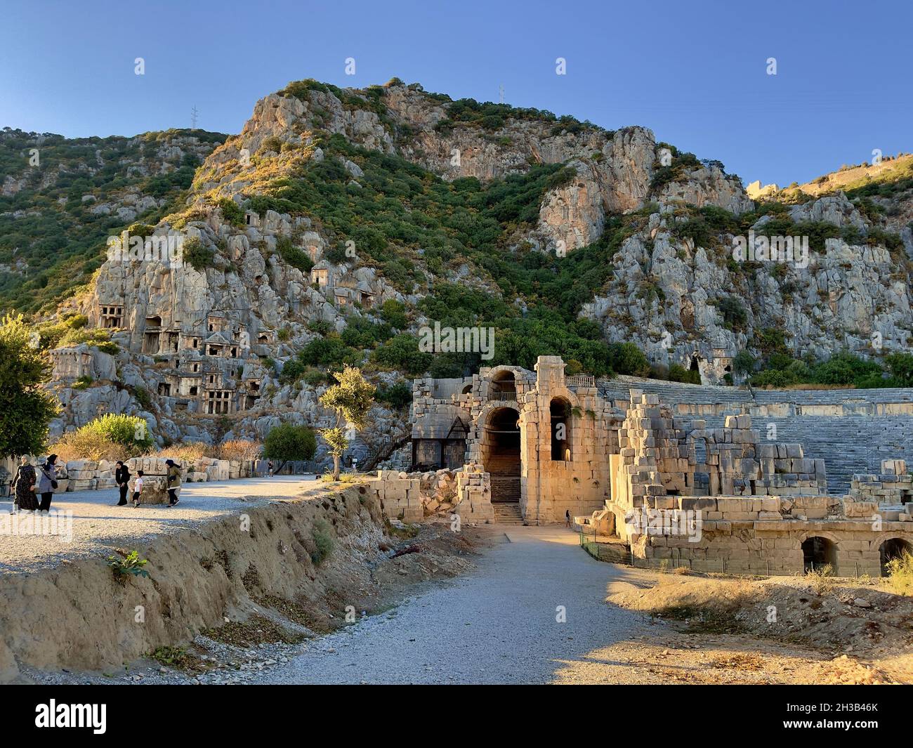 Ancient city of Myra in Demre, Antalya, Turkey Stock Photo - Alamy