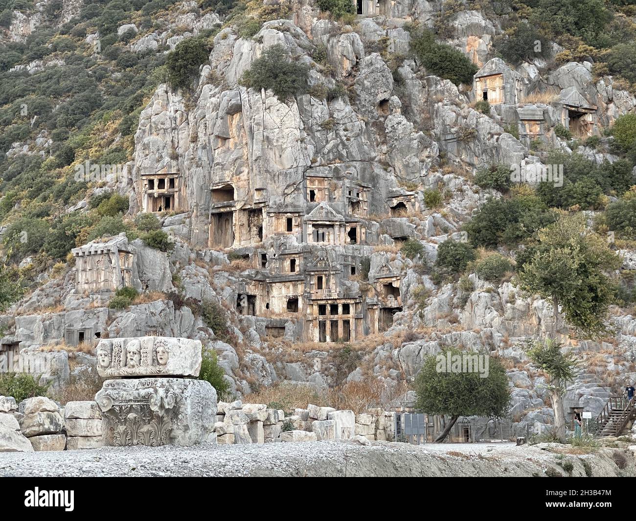 Ancient city of Myra in Demre, Antalya, Turkey Stock Photo - Alamy