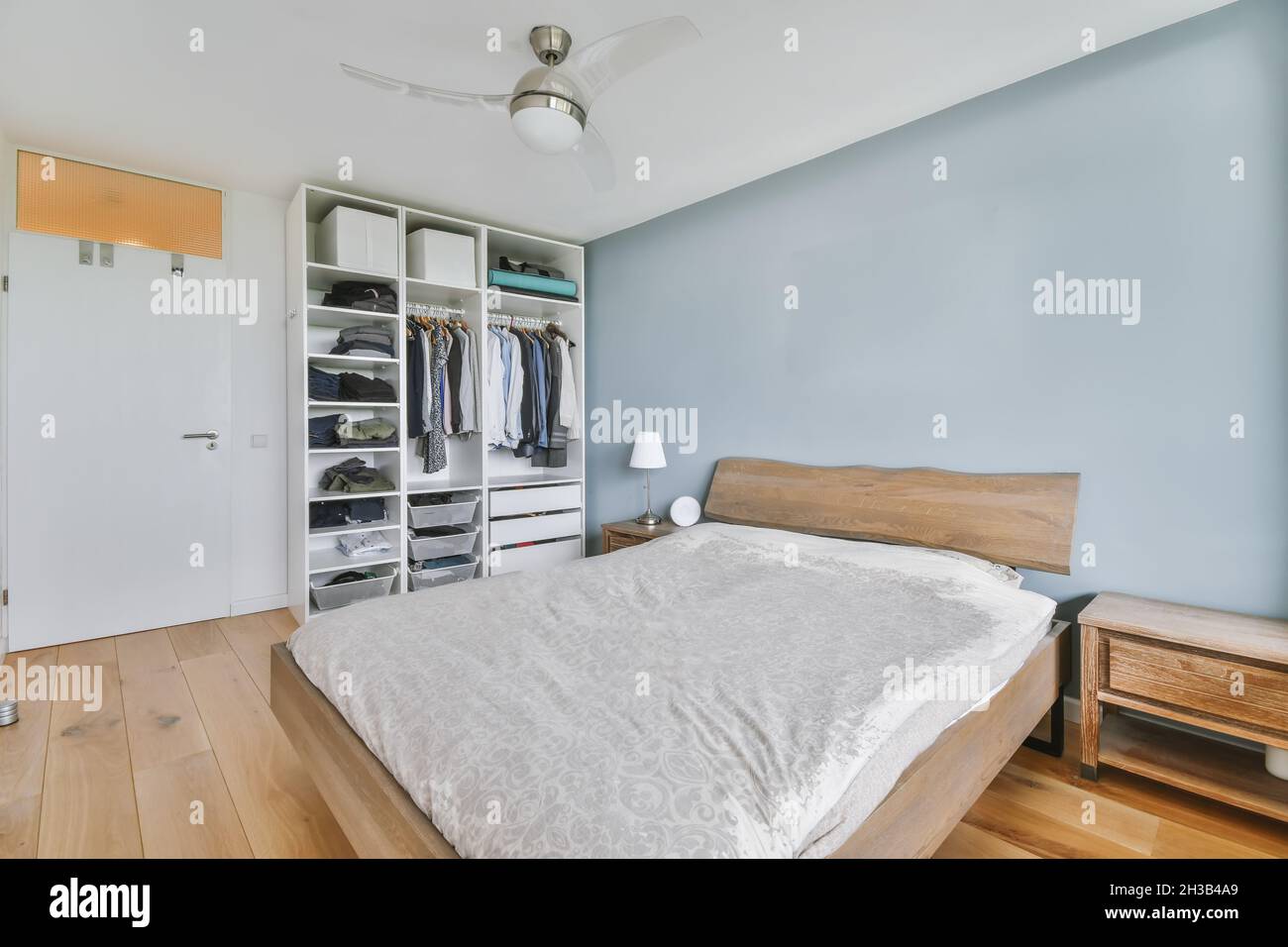 Trendy bed hi-res stock photography and images - Alamy