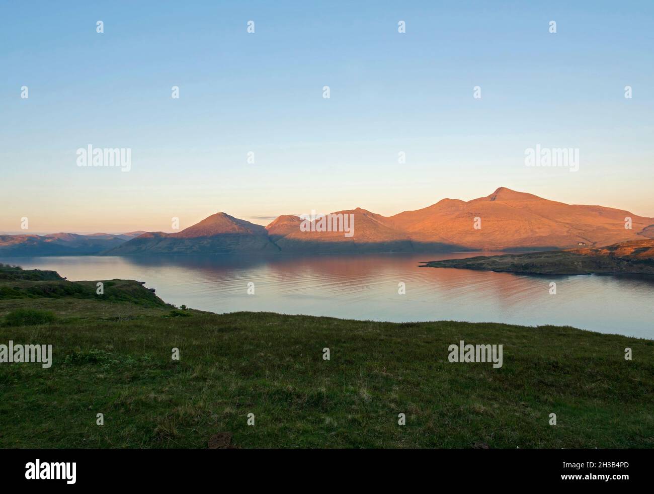 Ulva Island on Mull, view across Loch Tuath, Scotland Stock Photo - Alamy