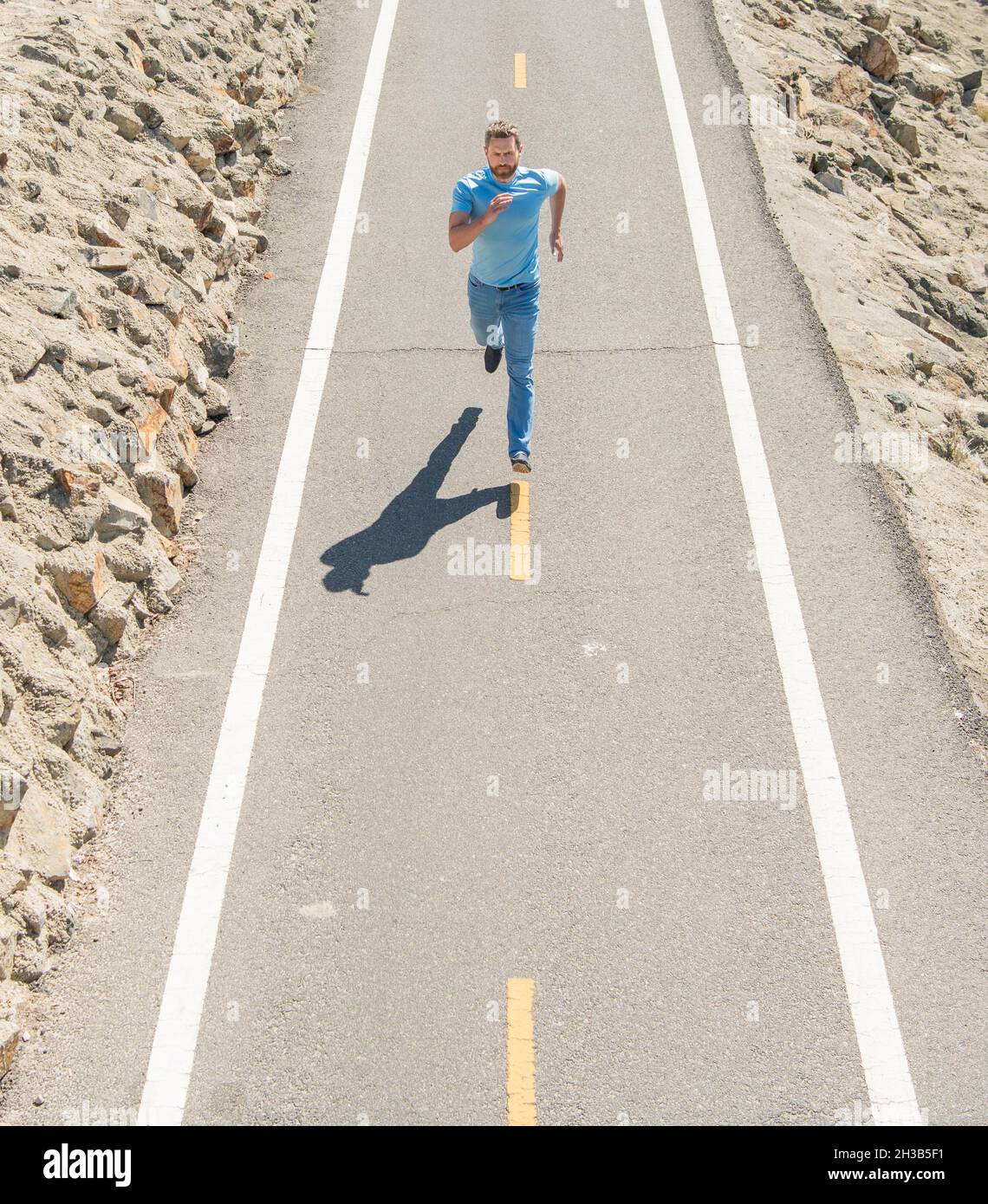 Road speed breaker hi-res stock photography and images - Alamy