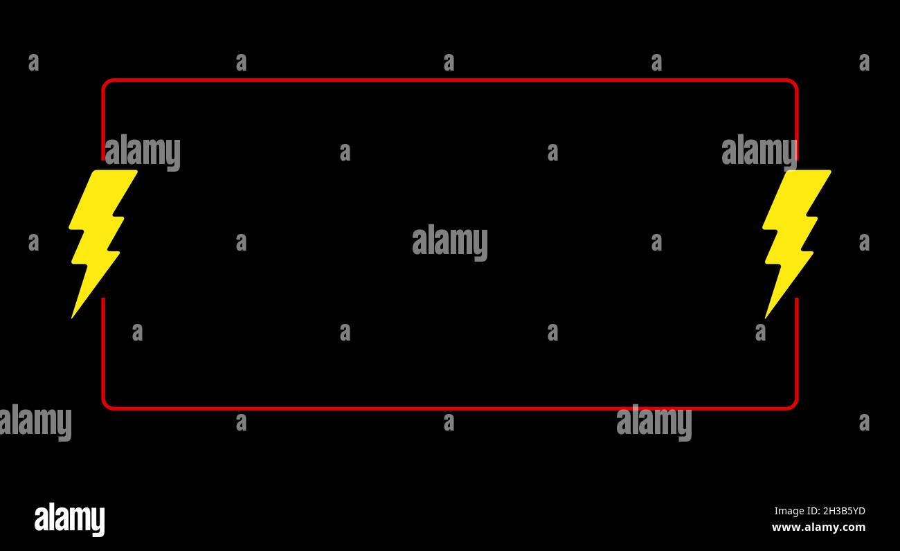 Flash sale text frame. Important message. Breaking news. Rectangular ...