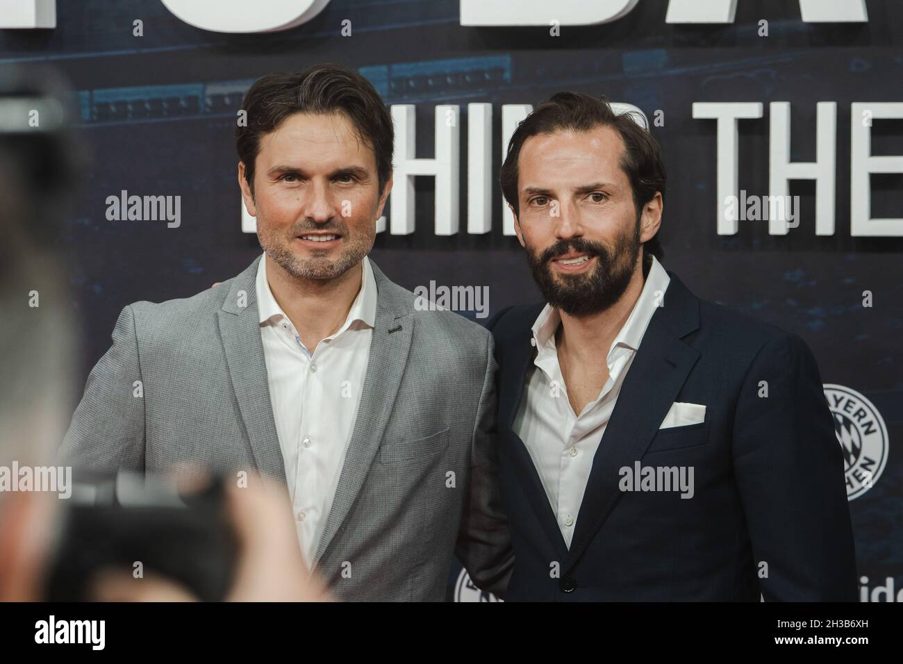 Simon Verhoeven und Quirin Berg. Am 25.10.2021 fand die Premierenfeier ...