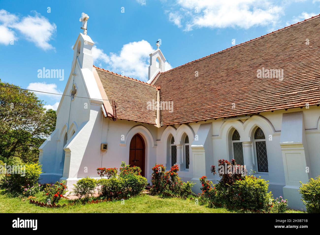 Exterior of St. Stephen's Anglican Church, Negombo, Sri Lanka, Asia ...