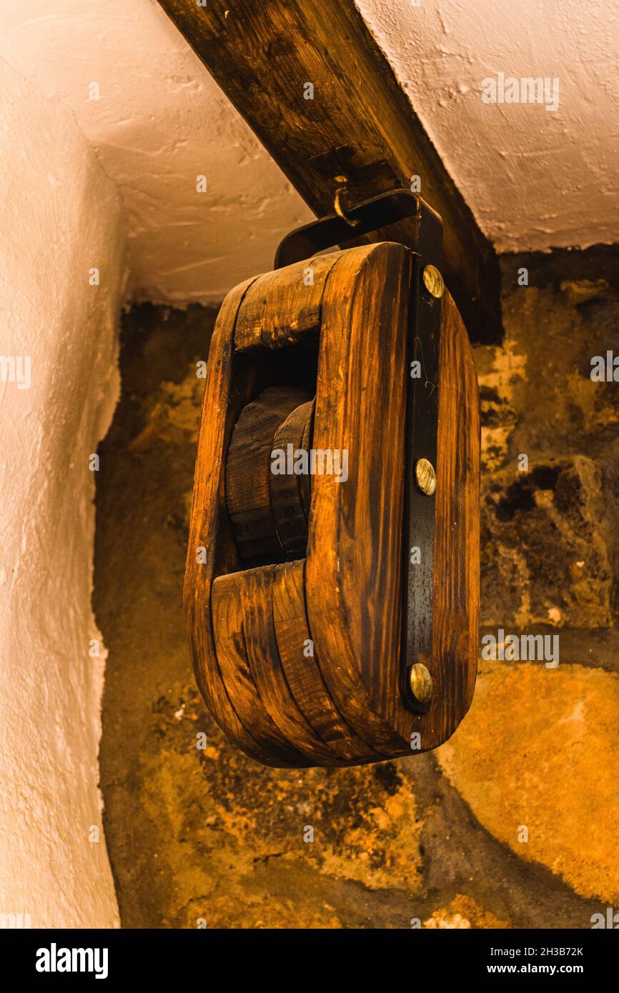 Wooden lever hi-res stock photography and images - Alamy